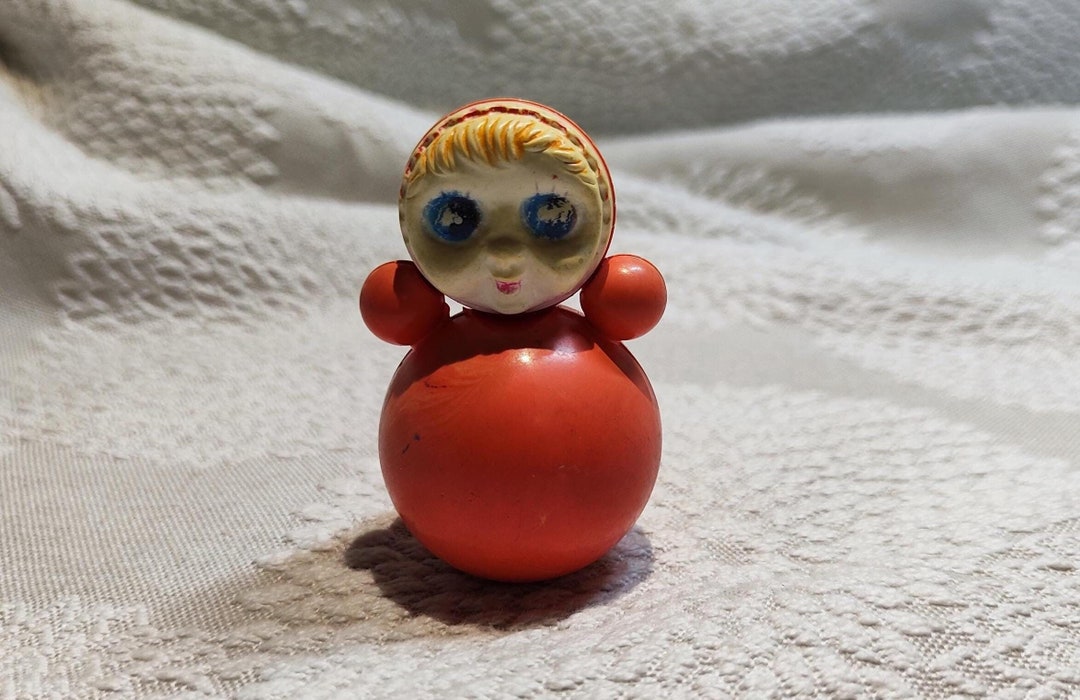Vintage Soviet Scary Toy, Nevaliashka, Soviet Roly-poly Dolls ...