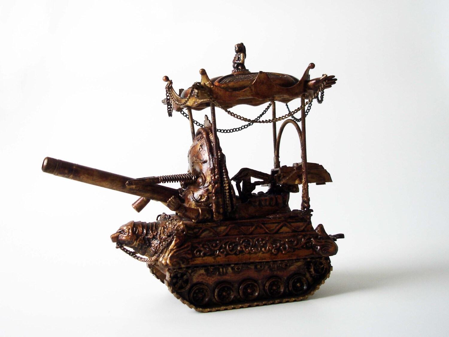 Baby Bang Tank Surrealistic Steam Punk Sculpture-one of a Kind. - Etsy