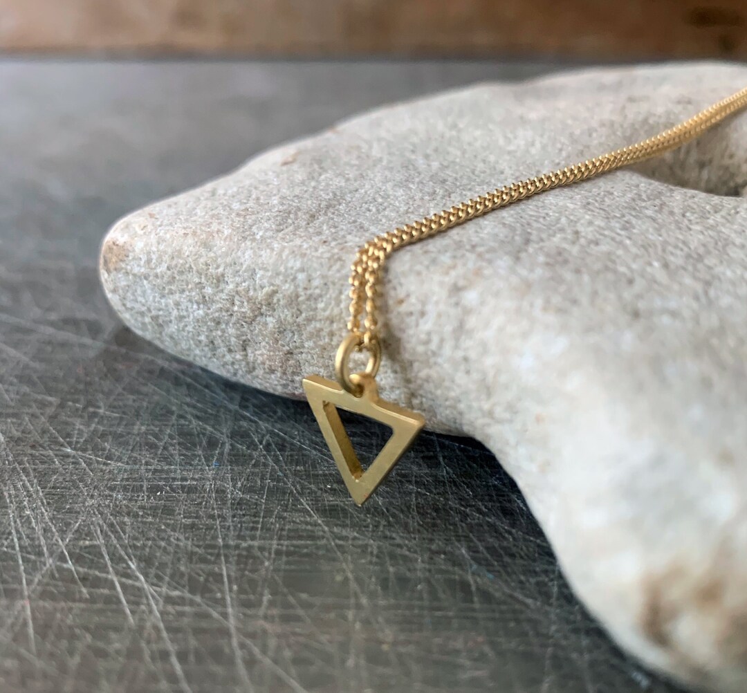 Gold Water Sign - Alchemy Symbol Alchemical Element - Petit Triangle ...