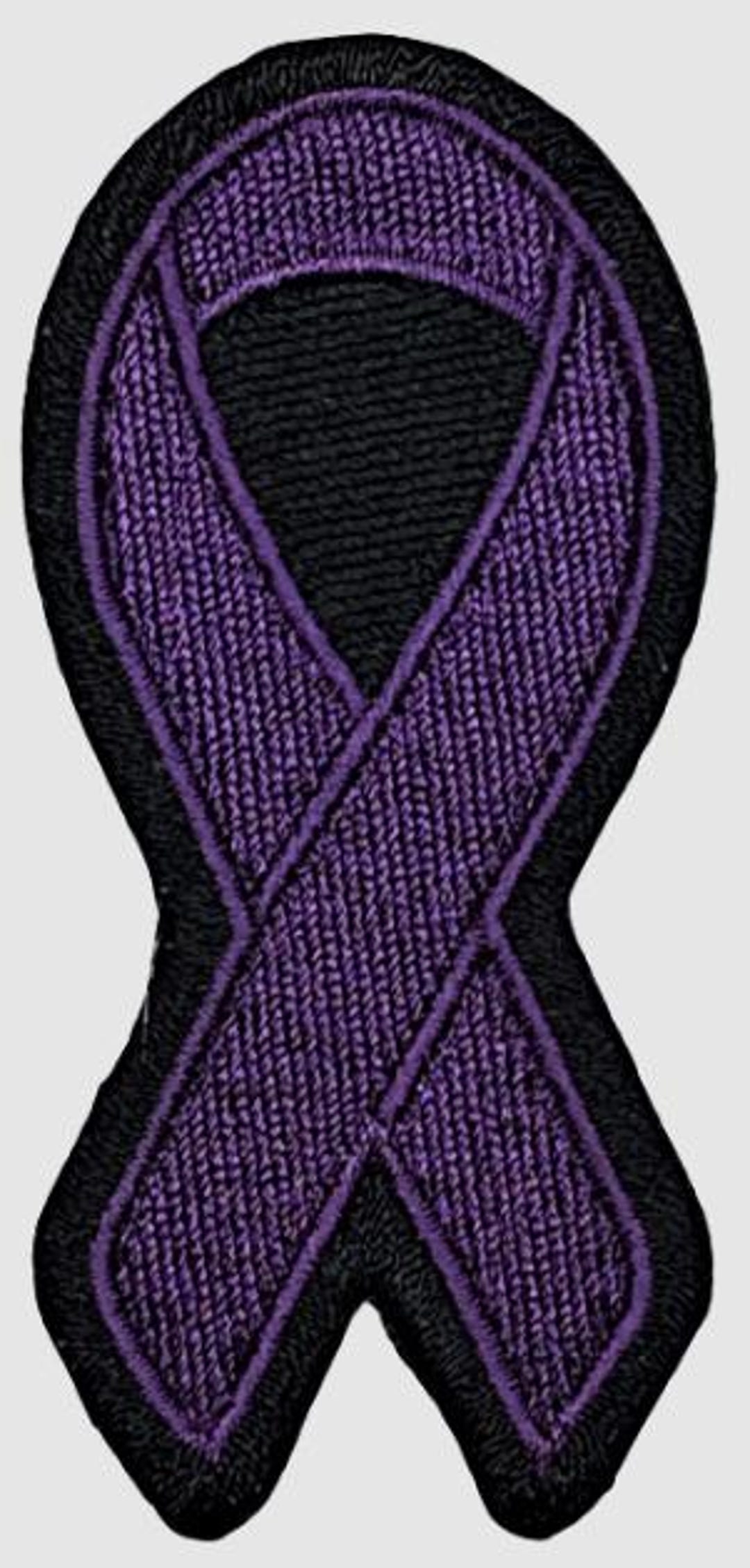 Purple Awareness Ribbon Patch - Etsy