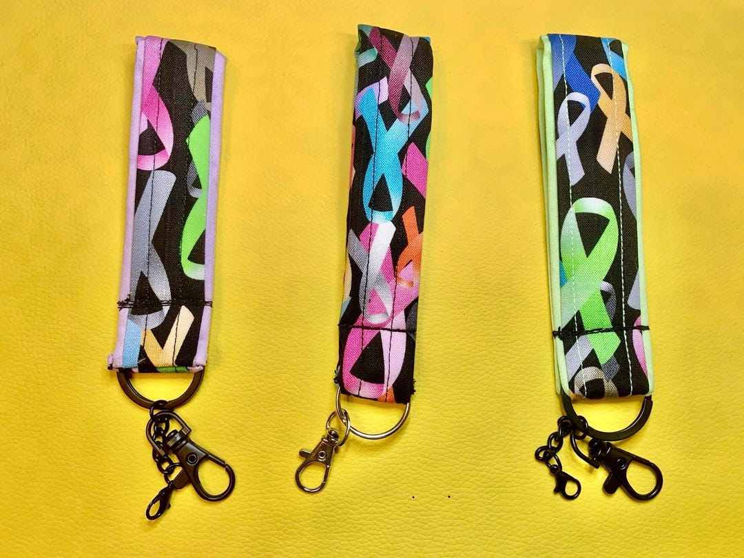 Awareness Ribbon Keychains - Etsy