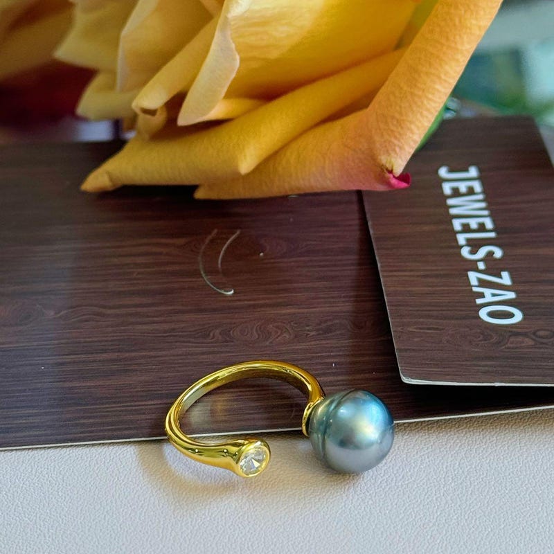 Pearl Ring - Etsy