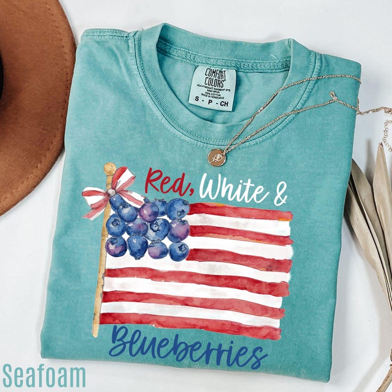Red, White and Blueberries T-shirt, Blueberry Budget, Charlie Kirk ...