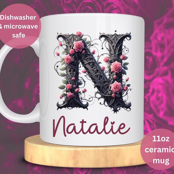 Initial Mug - Etsy UK