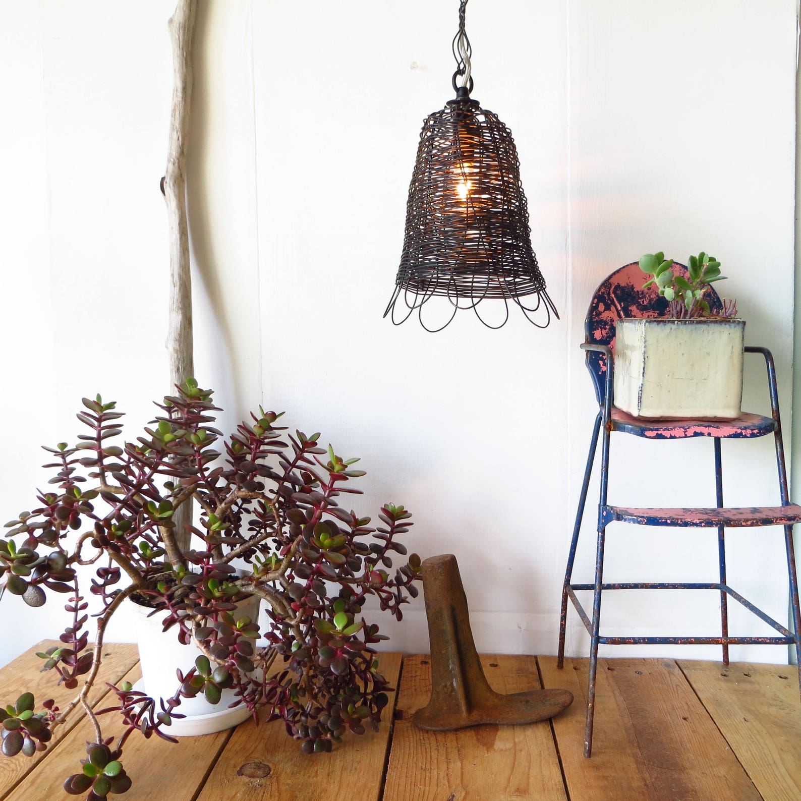 Pendant Lamp Vintage Style Lamp - Etsy