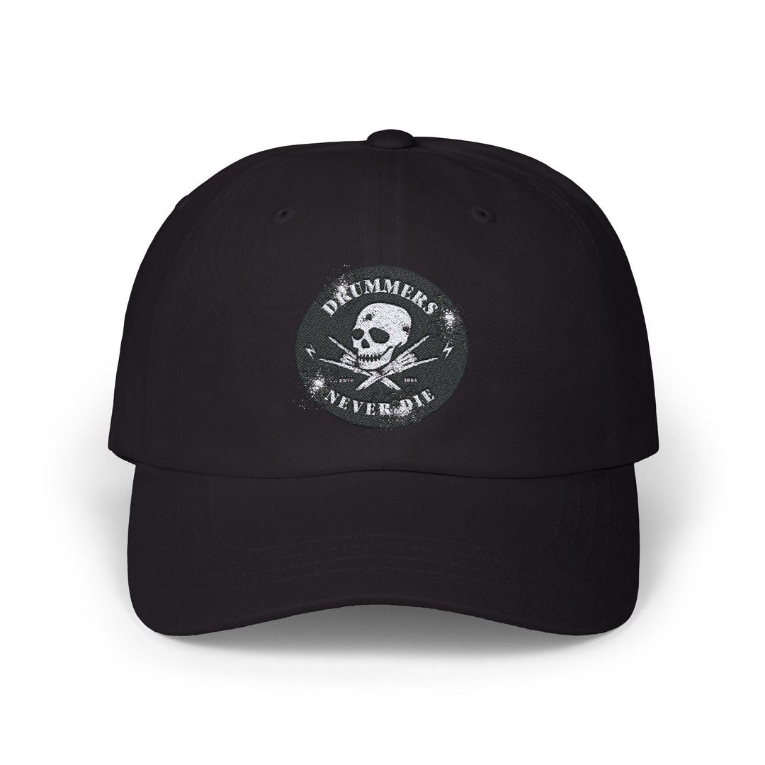 Drummer Hat Classic Dad Cap for Drummers, Music Lovers, Musicians ...