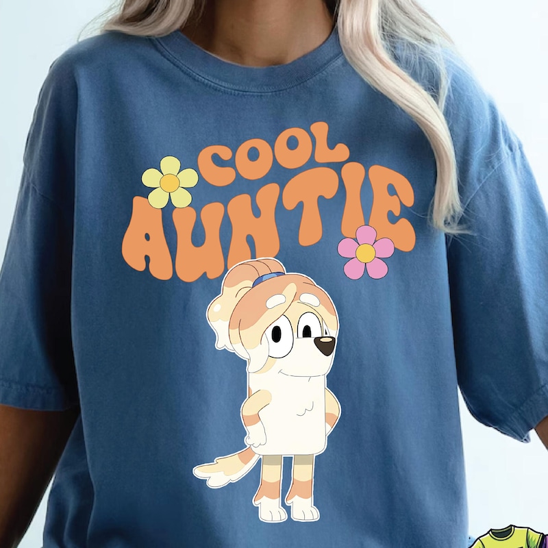 Bluey Aunt Cool - Etsy