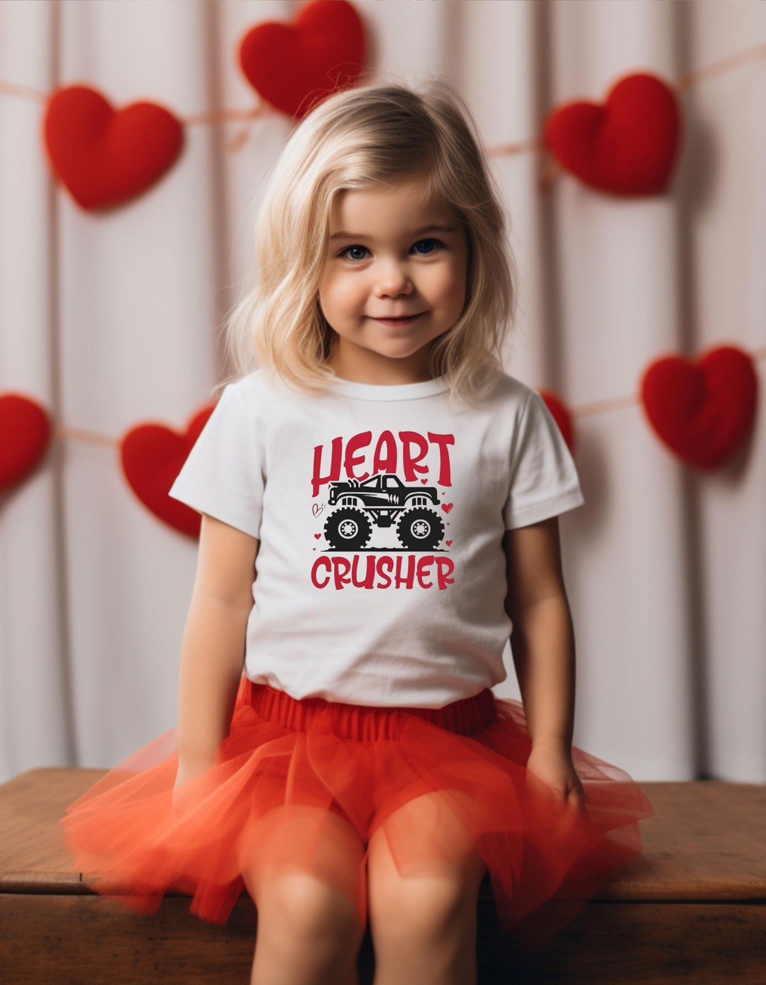 Heart Crusher Baby Shirt, Toddler Valentine Shirts, Crusher Bodysuits ...