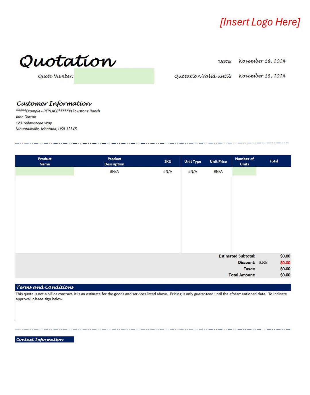 Quote & Invoice Generator - Etsy