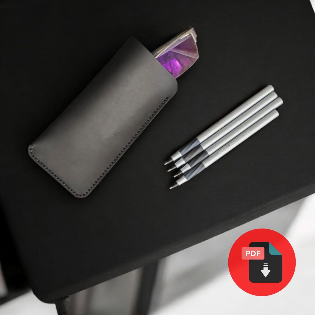 Multi-use Case Pattern (PDF) - Leather Patterns - Pdf Pattern - Etsy