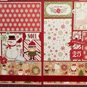 Merry Christmas Layout Kit - Etsy