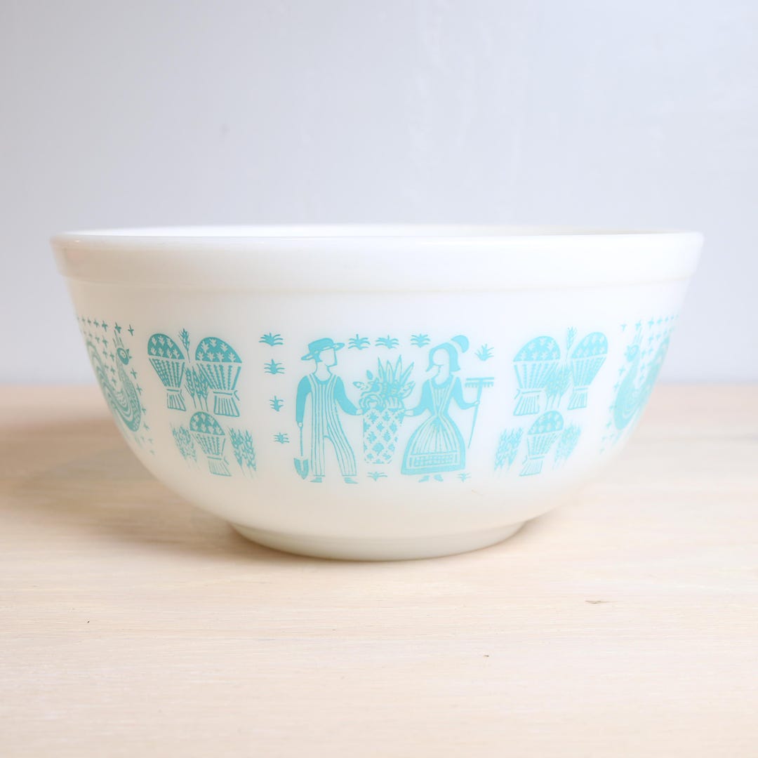 Vintage Pyrex Amish Butterprint Mixing Nesting Bowl, 403, 2.5 QT ...