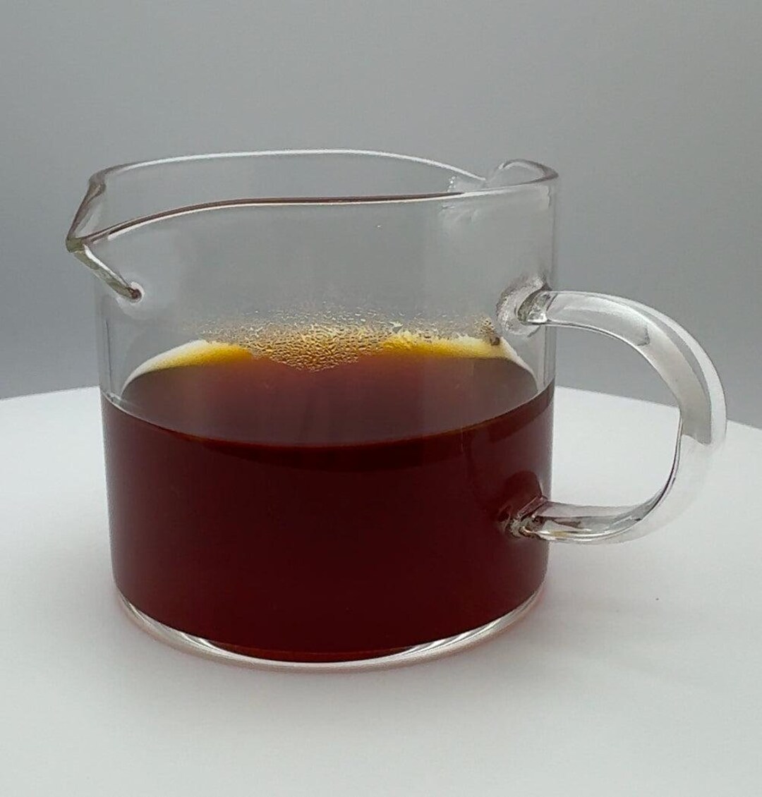 Double Spouted Coffee Glass 75 Ml With Handle Cup Espresso Glass - Etsy