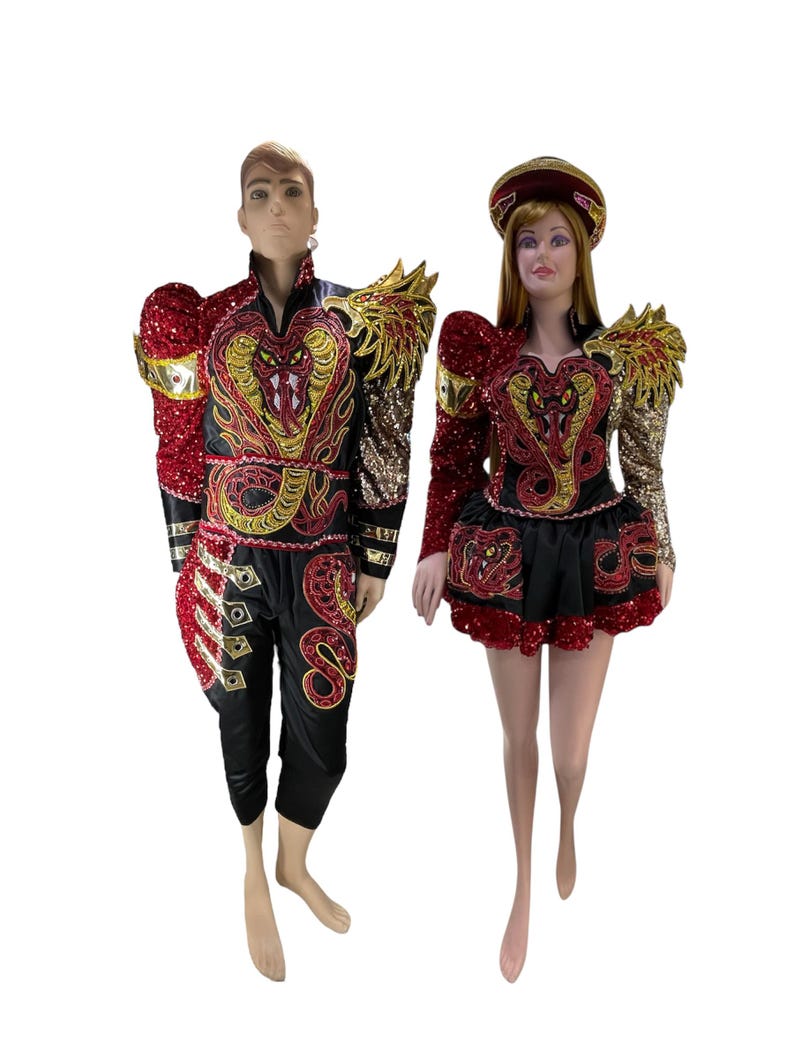 Caporales Dance Costume for Men – Handmade Peruvian Bolivian Folklore ...