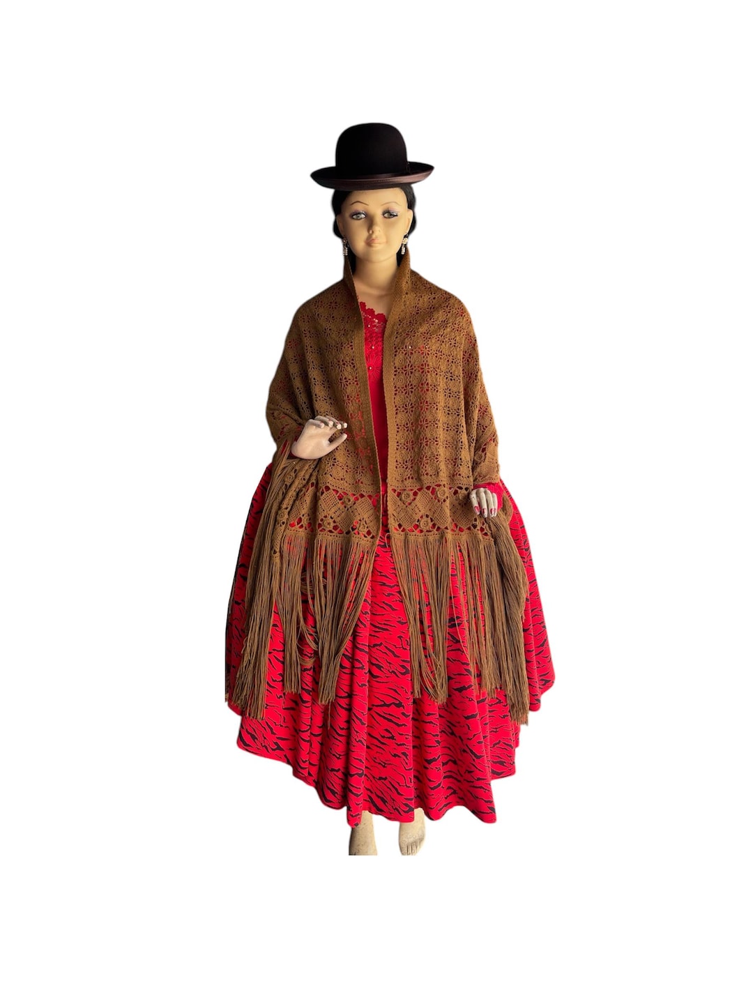 Pollera De Cholita Boliviana – Ropa Tradicional Andina - Etsy