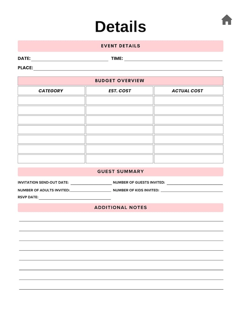 Editable Event Planner: Contract & Proposal Canva Template - Etsy