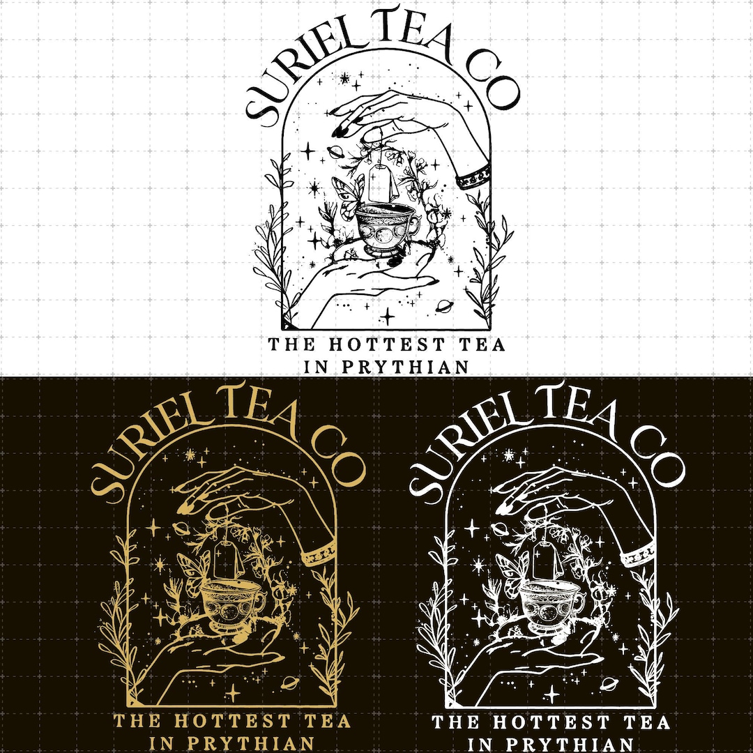 Suriel Tea Co PNG Digital Download, Acotar Tea Png Clipart, Velaris the ...