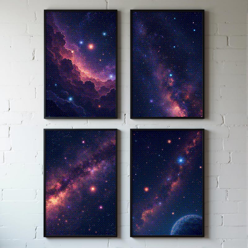 8 Bit Pixel Art Poster - Etsy