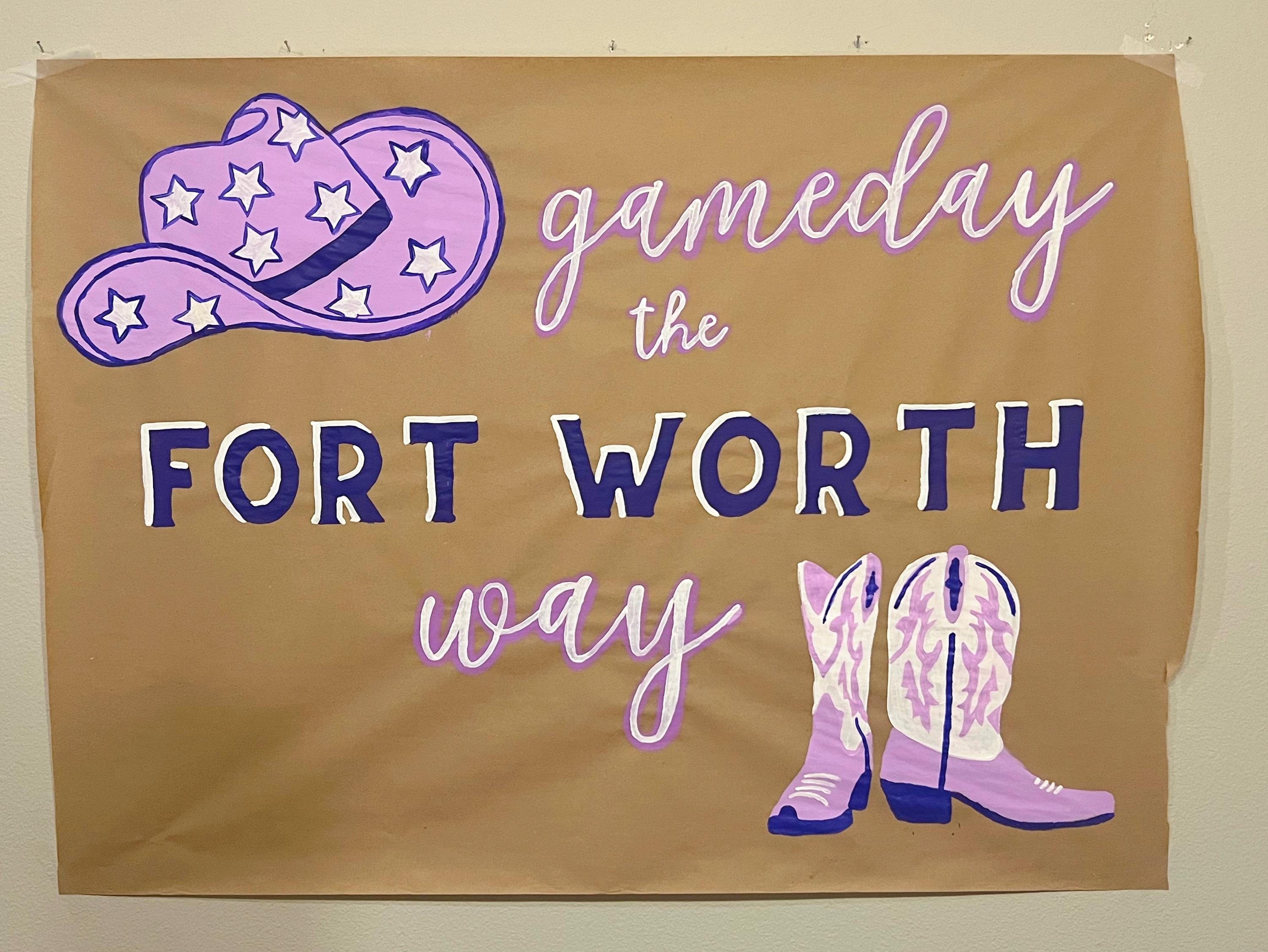 Custom Painted Banner, Party Banner, Sorority Banner, Birthday Banner ...