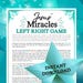 Jesus' Miracles Left Right Game | Printable for Church Kids Teens ...