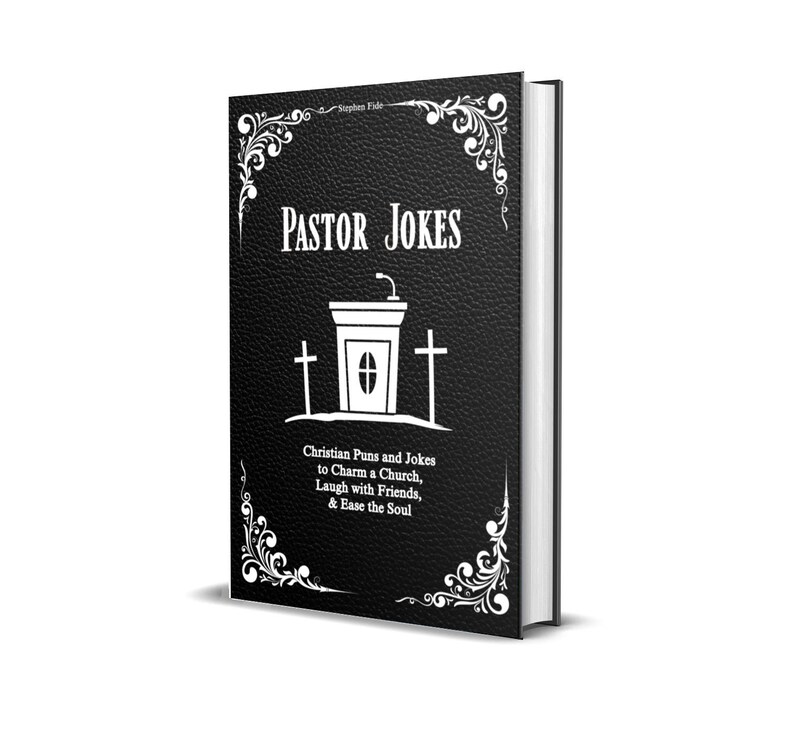 Pastor Jokes | Funny Christian Dad Jokes Book Faith Gift, Clean ...