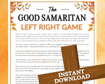 Parable of the Mustard Seed Left Right Game | Jesus Story Printable for ...