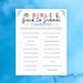 Bible Back to School Charades Game | Printable for Church, Sunday ...