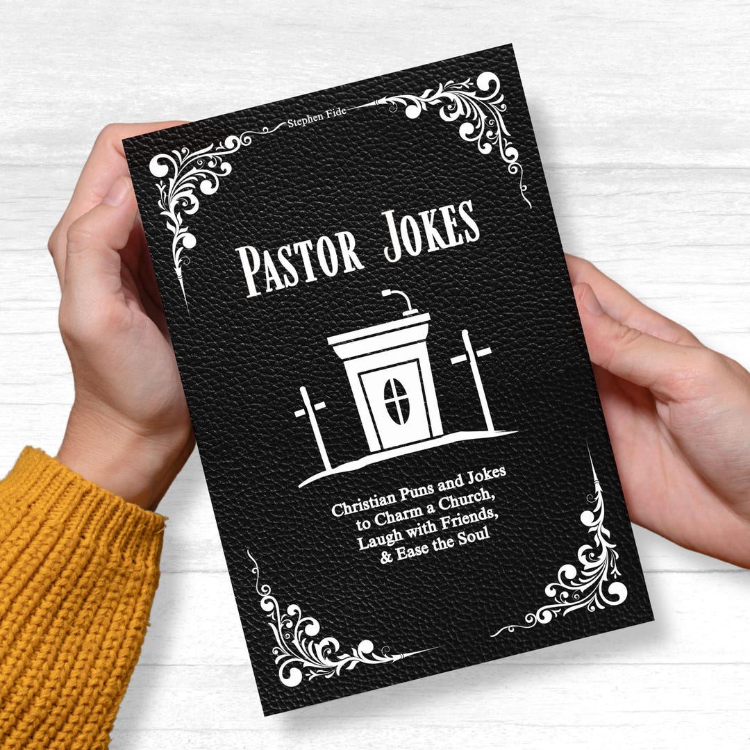 Pastor Jokes | Funny Christian Dad Jokes Book Faith Gift, Clean ...