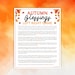 Autumn Blessings Left Right Game | Fall Printable for Church Kids Teens ...