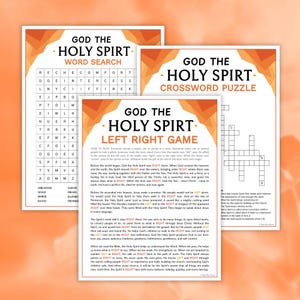 God the Holy Spirit Games BUNDLE | Learn About the Holy Ghost 3 ...