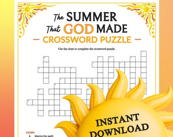 The Summer That God Made Mad Libs | Printable for Church Kids Teens ...