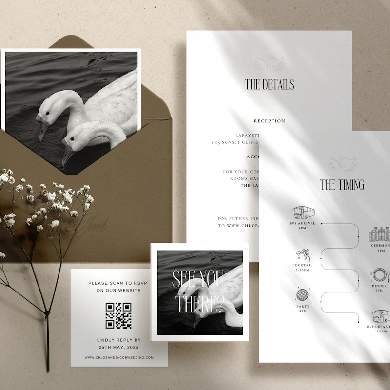 Swan Wedding - Etsy