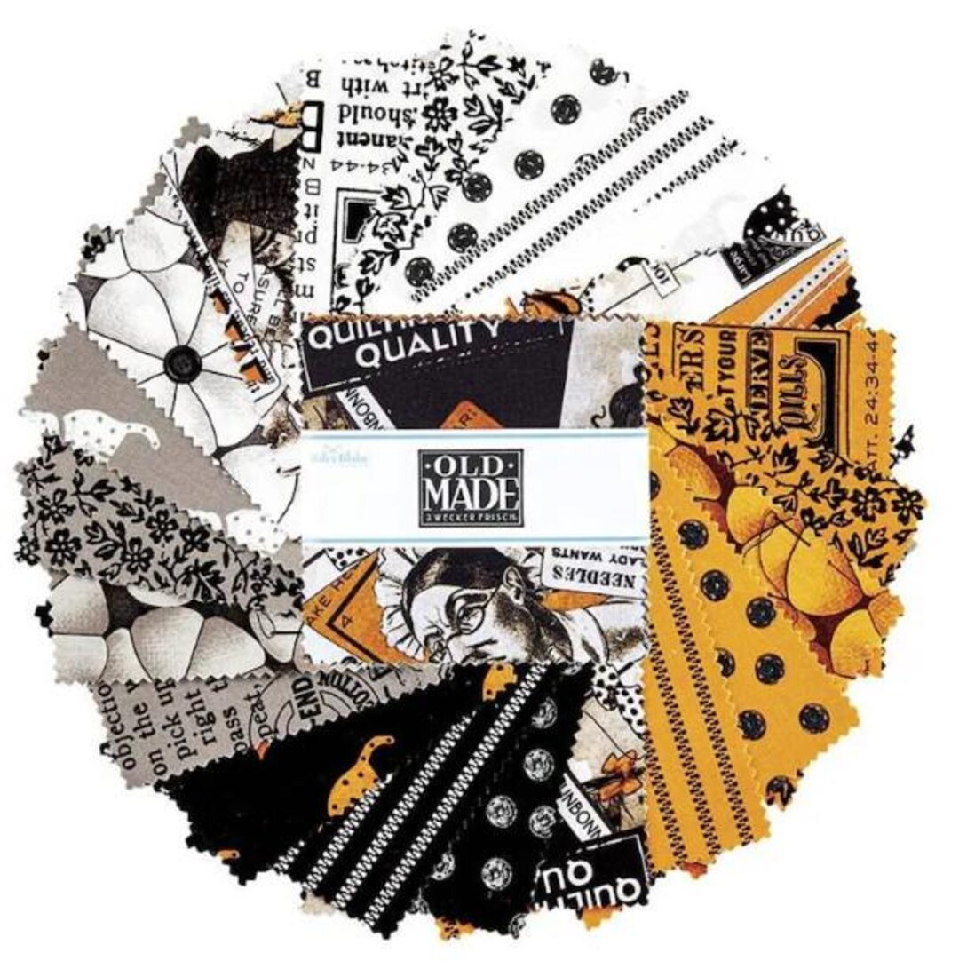 OLD MADE Stacker 5"x5" 42 Fabric Squares Charm Pack, Riley Blake ...
