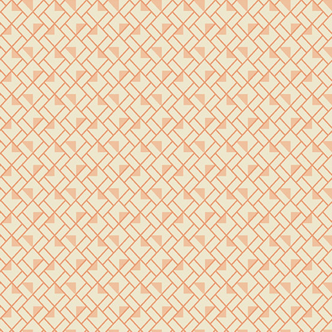 Sweet Ride by Edyta Sitar for Laundry Basket, Color Persimmon Pattern ...