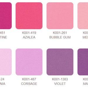 Wildberry Palette 12 Fat Quarter Bundle Curated by Robert Kaufman for ...