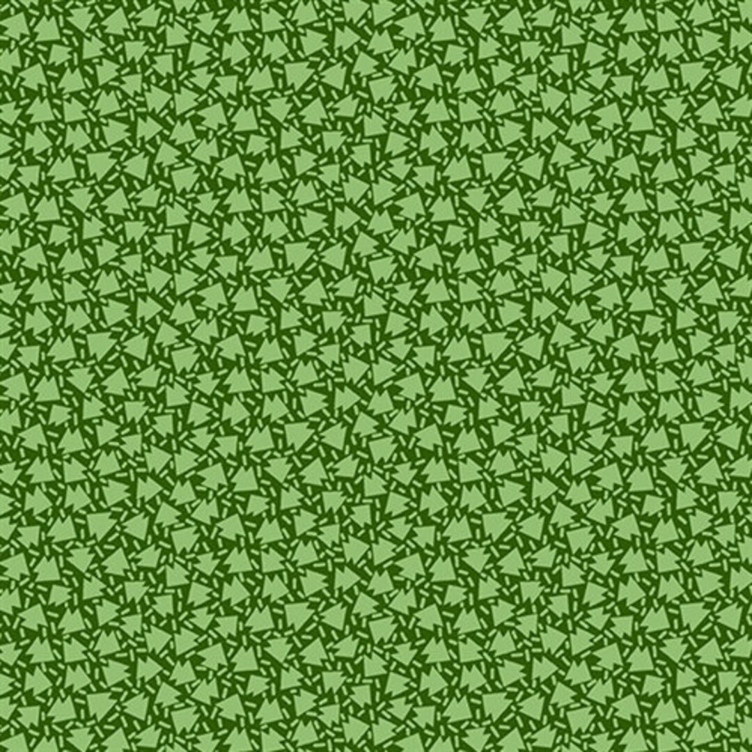 Retro Hoho by Renee Nanneman for Andover, Color Wintergreen, Pattern ...