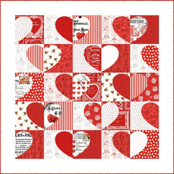 Broken Hearts Quilt Pattern - Etsy