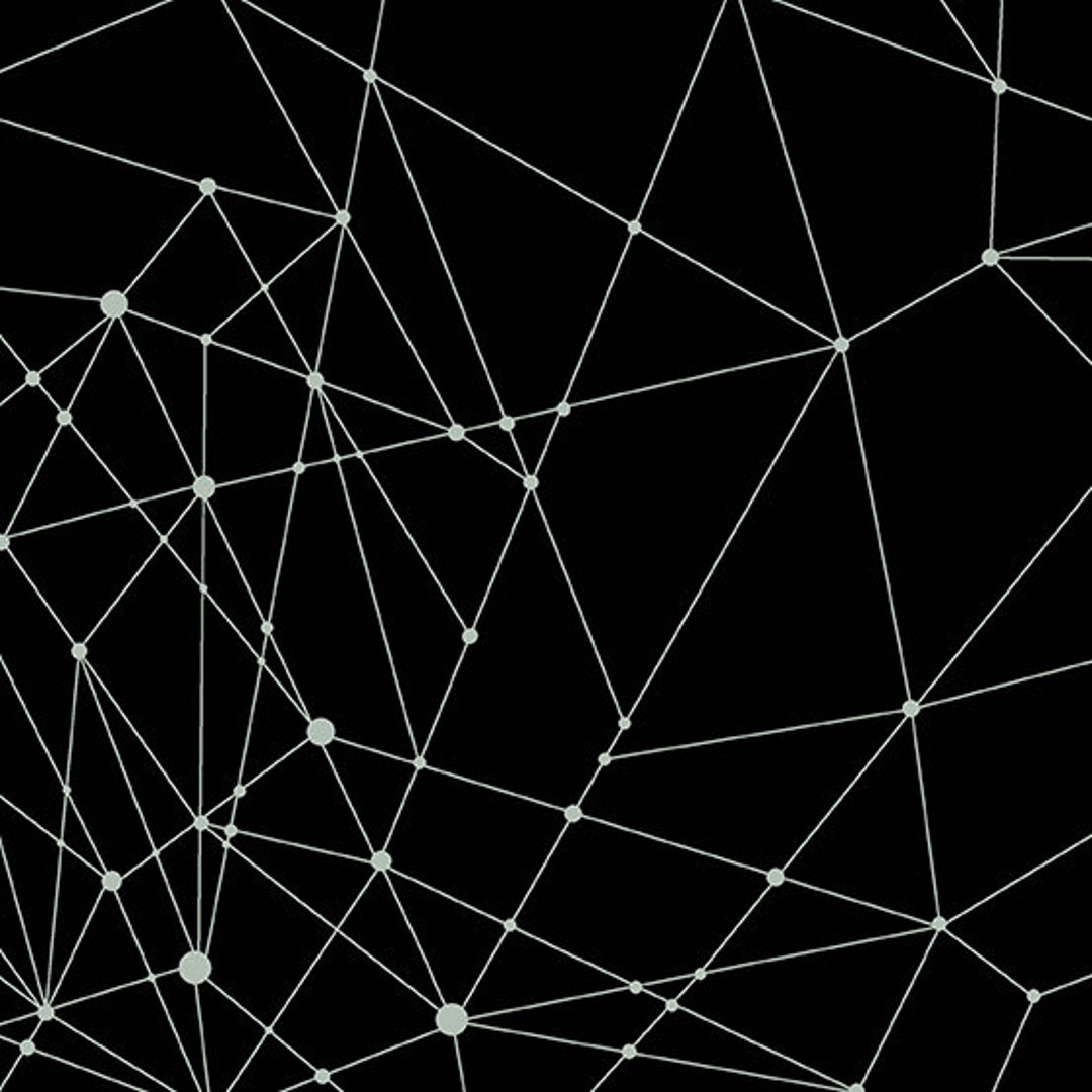 Dark of Night Black, Pattern : String Theory by Giucy Giuce From the ...