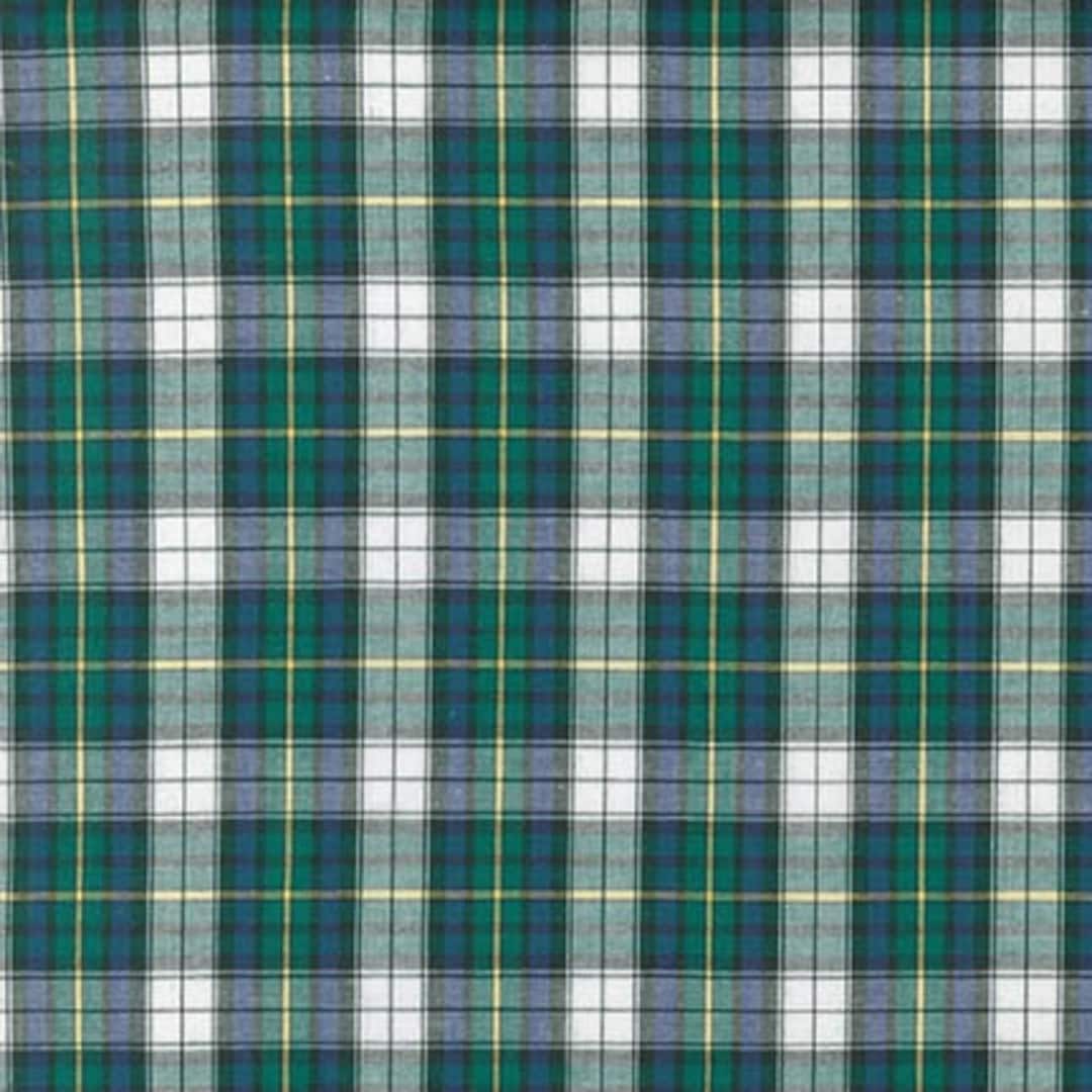 House of Wales Tartan Plaid, Robert Kaufman 100% Cotton, Fabric Sold by ...