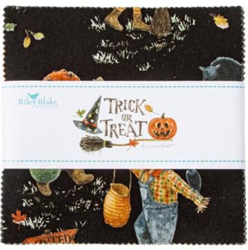 Trick or Treat 5" Stacker by Lisa Audit for Riley Blake - 42 5-inch ...