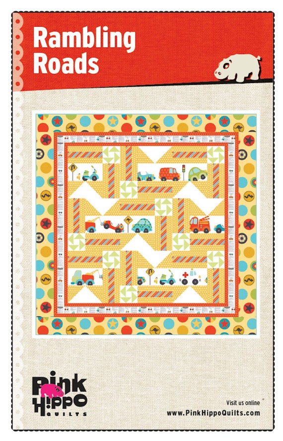 Ramblin Roads Quilt Pdf Pattern - Etsy