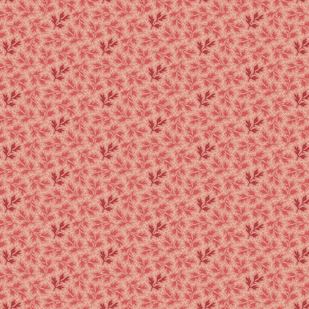 Cocoa Pink - Edyta Sitar - Laundry Basket, Color- Dahlia, Pattern: Greenery, 1/2 Yd, 100% Cotton ...