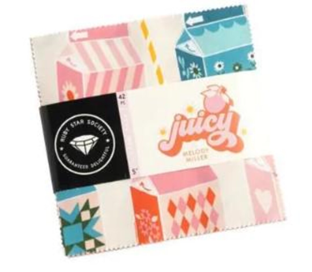 Juicy Charm Pack 55300PP, by Melody Miller for Ruby Star Society, 42 ...