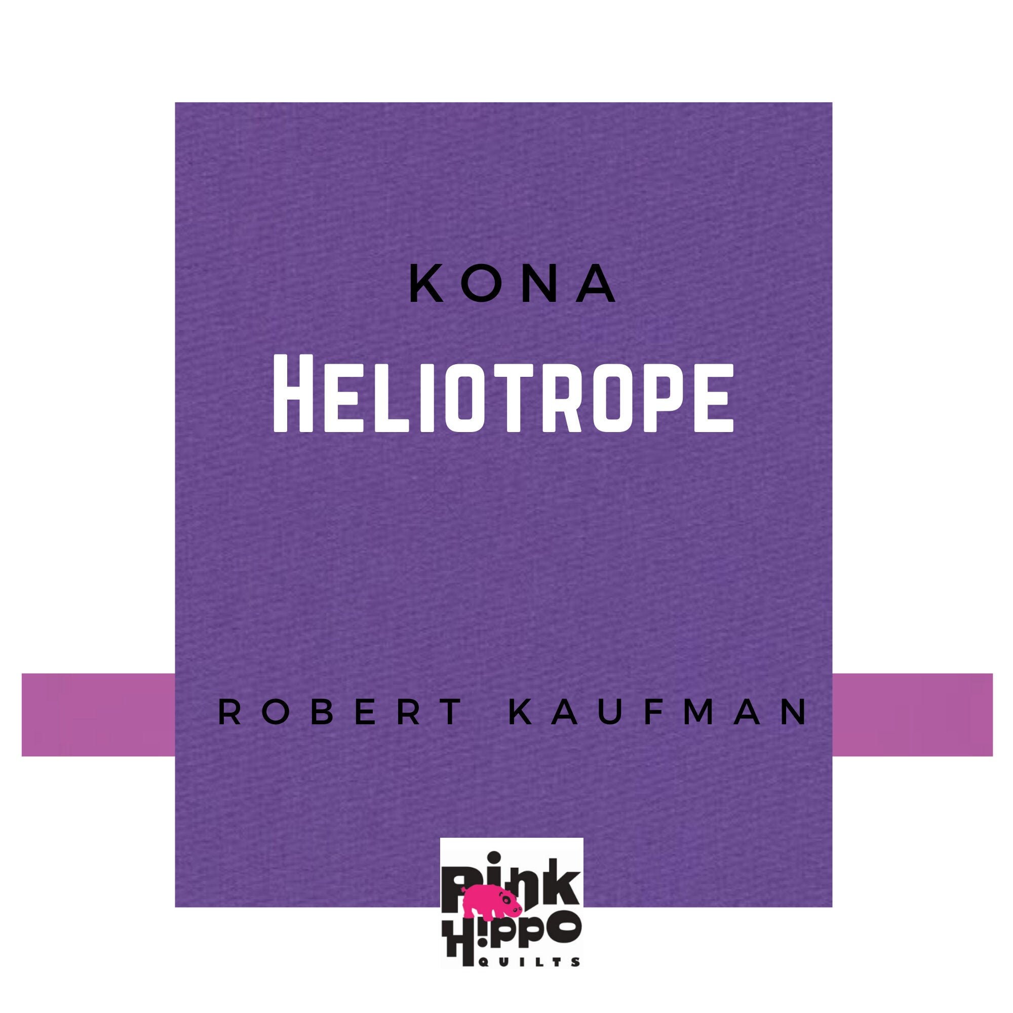 Heliotrope Kona Cotton Solid Purple cotton quilting fabric, Robert ...