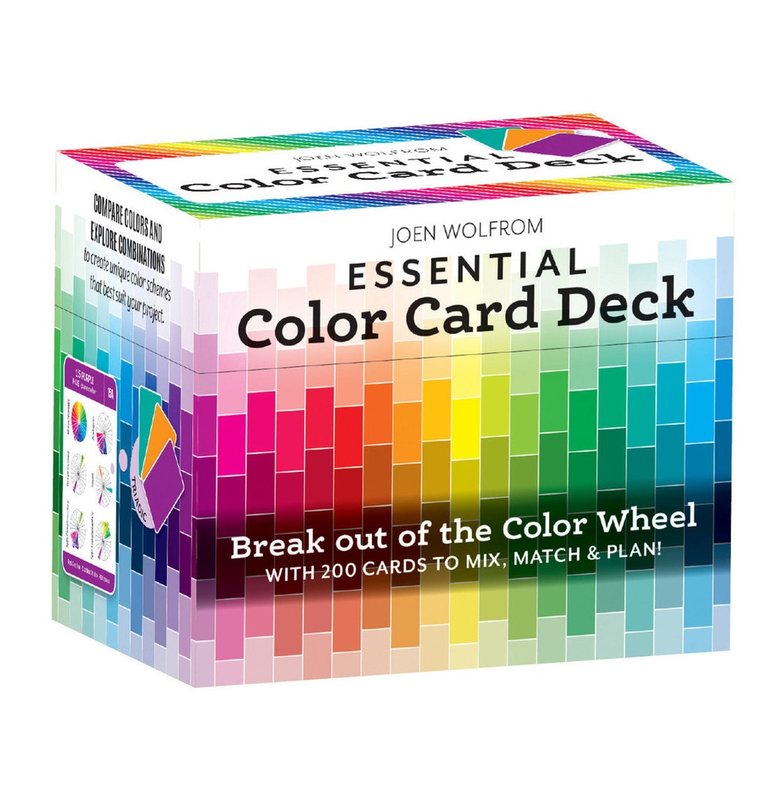 Essential Color Card Deck by Joen Wolfrom, Contains 200-card Deck, 168 ...