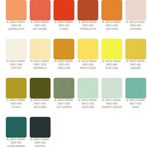 Kona Cotton Fat Quarter Bundle. Curated by Elizabeth Hartman Palette ...