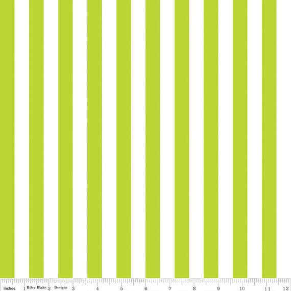 Lime Green Stripes