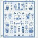 Blueberry Delight Quilt Boxed Kit by Bunny Hill Designs 63 X 71 Moda ...