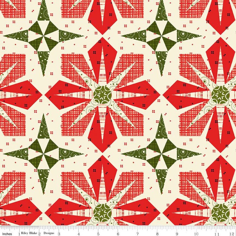 Winter Print Fabric - Etsy