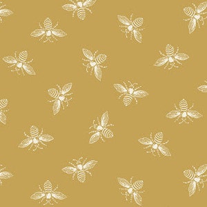 Saffron Bees From the French Bee Collection by Renee Nanneman - Etsy